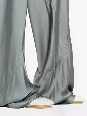 Rick Owens Drawstring Satin Trousers