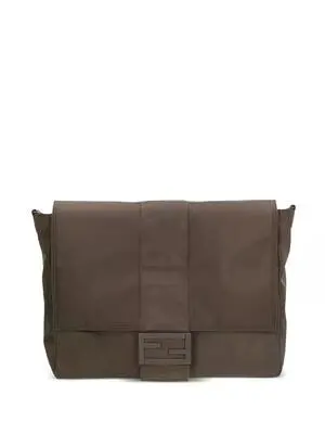 Fendi Baguette Messenger Bag - Brown