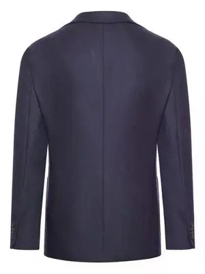 Tagliatore Pique-texture Single-breasted Blazer