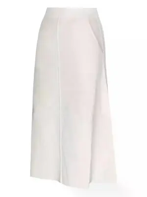 Max Mara Asymmetrical-hem Midi Skirt