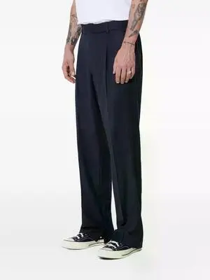 424 Pinstripe Pleated-front Trousers