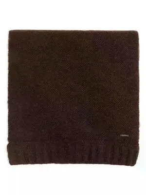 Dsquared2 Alpaca Scarf - Brown