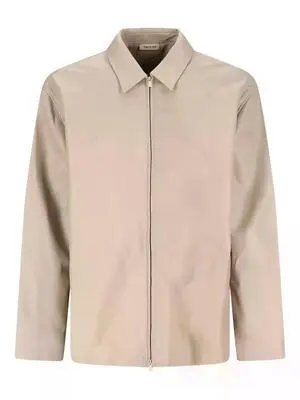 Fear Of God Leather Zip-front Jacket