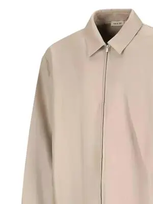 Fear Of God Leather Zip-front Jacket