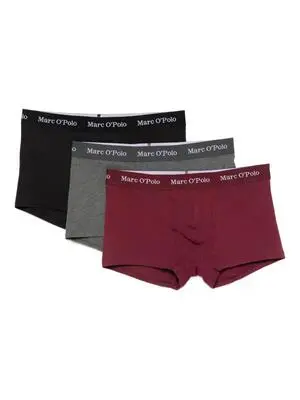 Marc O'polo Logo-band Boxer Shorts - Red