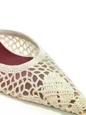 Magda Butrym 115mm Crochet Pumps