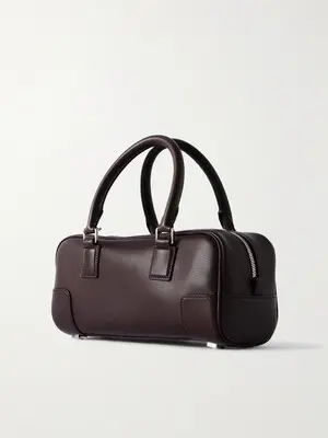 Loewe Amazona 23 Embellished Leather Shoulder Bag - Brown