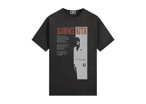 Kith X Scarface Film Poster Vintage Tee Shirt