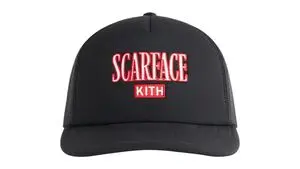 Kith X Scarface Nolan Trucker Hat - Black