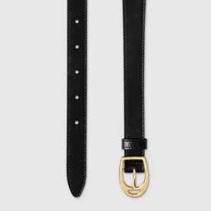 Gucci Belt With Oversized Horsebit
