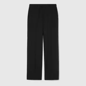 Gucci Silk Twill Pant - Black