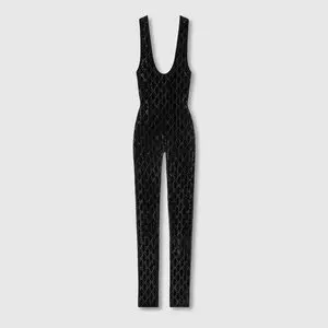 Gucci Embroidered Jumpsuits