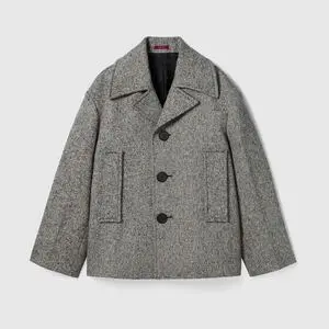 Gucci Single Breasted Coats For Men