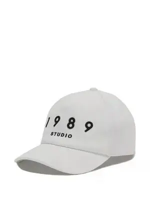 1989 STUDIO Logo-embroidered Cap - White