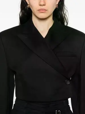 Sportmax Cropped Wrap Jacket