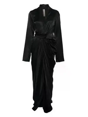 Rick Owens Draped Wrap Dress