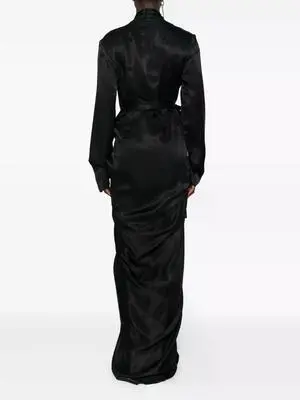 Rick Owens Draped Wrap Dress