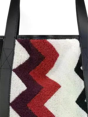 Missoni Zigzag-pattern Cotton Tote