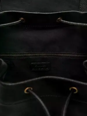 Pinko Leather Backpack - Black