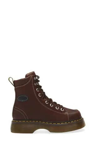 Dr. Martens Buzz 8i Platform Boot - Dark Brown