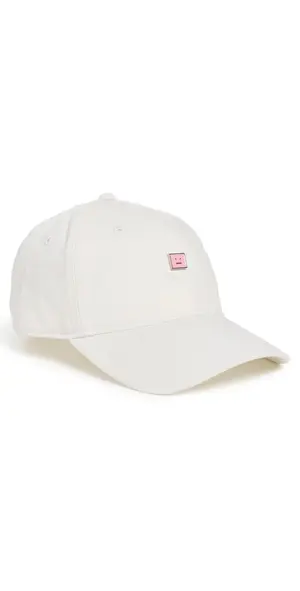 Acne Studios Acne Studios Face Stud Cap White