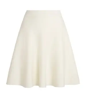 White Wool Skirts