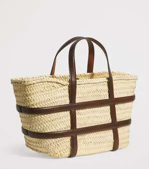 Tory Burch Ella Straw Tote Bag