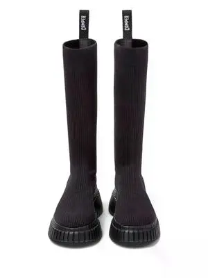Camper Pix Bcn Ribbed-knit Boots