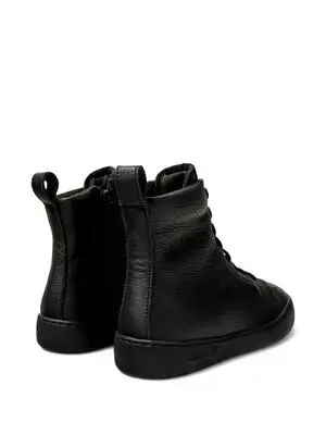 Camper Peu Cami Leather Lace-up Combat High Top Boots