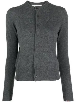 Extreme Cashmere Button-up Cashmere Cardigan