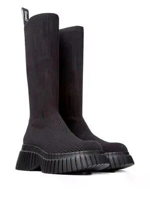 Camper Pix Bcn Ribbed-knit Boots