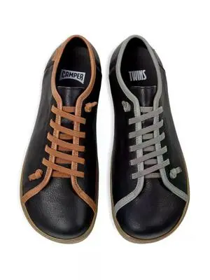 Camper G3d Peu Cami Twins Leather Sneakers - Black
