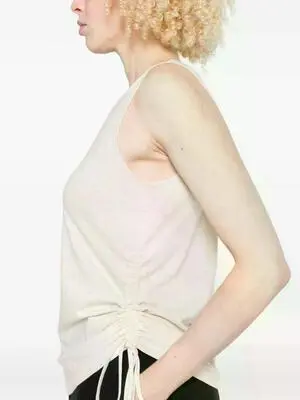 Fendi Embellished Tank Top - Neutrals