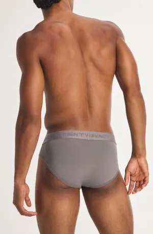 SAVAGE X FENTY Shadow Fit 3-pack Briefs - Black/grey/purple