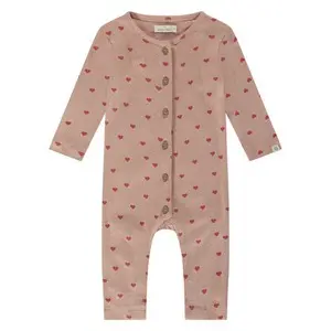 BABYFACE Heart Print Romper