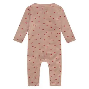 BABYFACE Heart Print Romper
