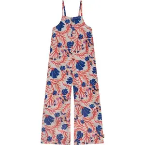 STAINS AND STORIES BY BABYFACE Floral Woven Romper - Off White Multi