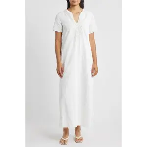 LILLY PULITZER® Ariella Linen Maxi Dress - Resort White
