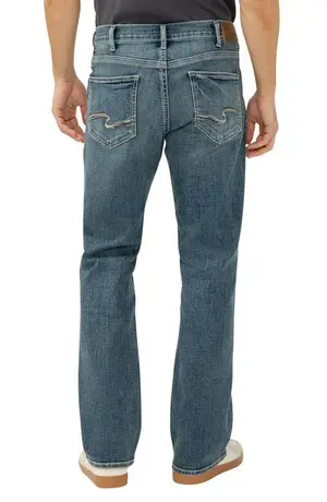 SILVER JEANS CO. Zac Relaxed Fit Straight Leg Jeans