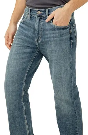 SILVER JEANS CO. Zac Relaxed Fit Straight Leg Jeans