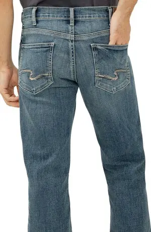 SILVER JEANS CO. Zac Relaxed Fit Straight Leg Jeans