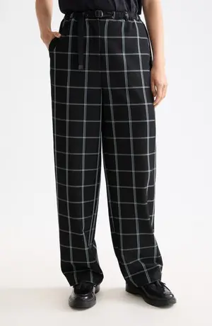 Scotch & Soda High Waist Drawstring Trousers