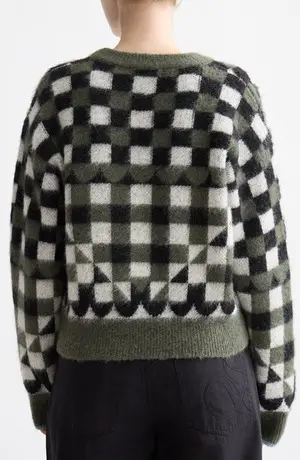 Scotch & Soda Geo Print Crewneck Sweater