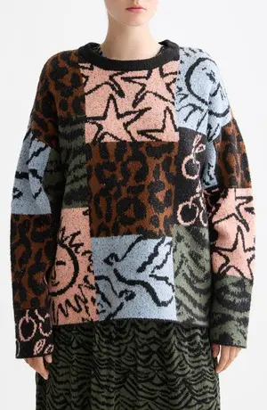 Scotch & Soda Crew Neck Sweaters For Women