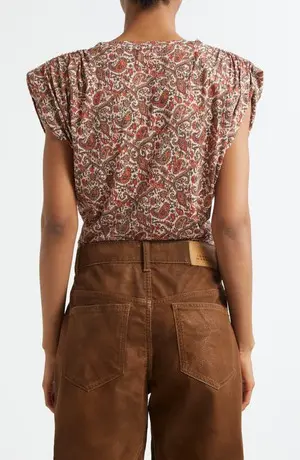 Isabel Marant Étoile Devani Cap-sleeve Top