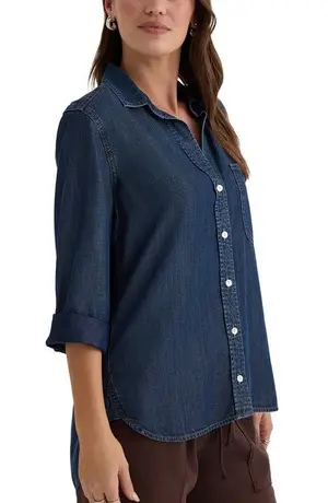 Bella Dahl Shirt Tail Button-up Shirt