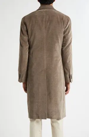 Boglioli Double-breasted Corduroy Coat