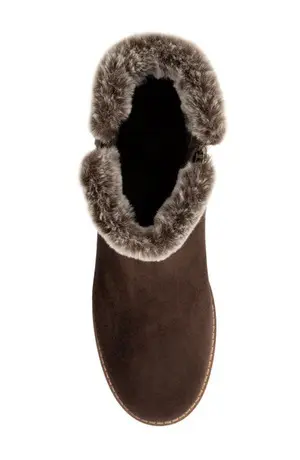 Trotters Faux Fur Trim Boots