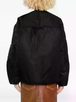 N°21 Balloon-shape Zip-front Bomber Jacket