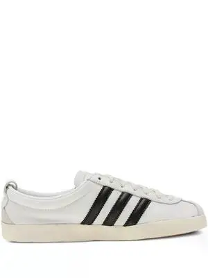 Adidas Three-stripe Leather Sneakers